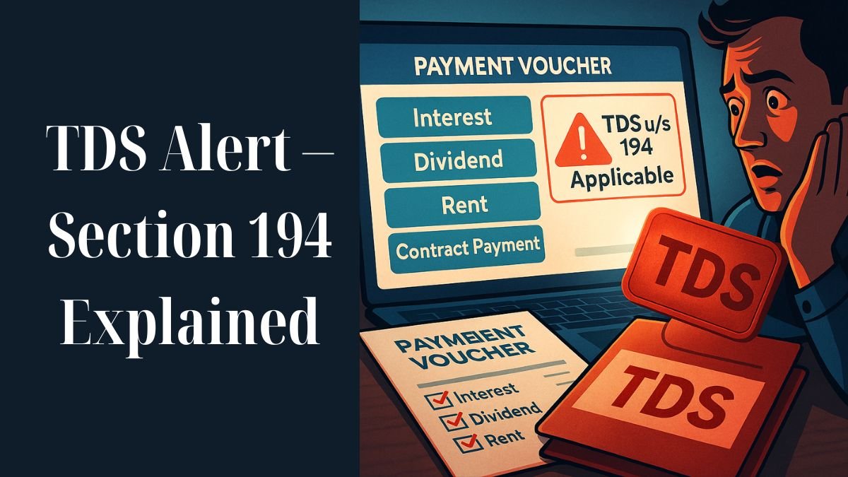 Section 194 of the Income Tax Act: TDS on Dividend Income Explained