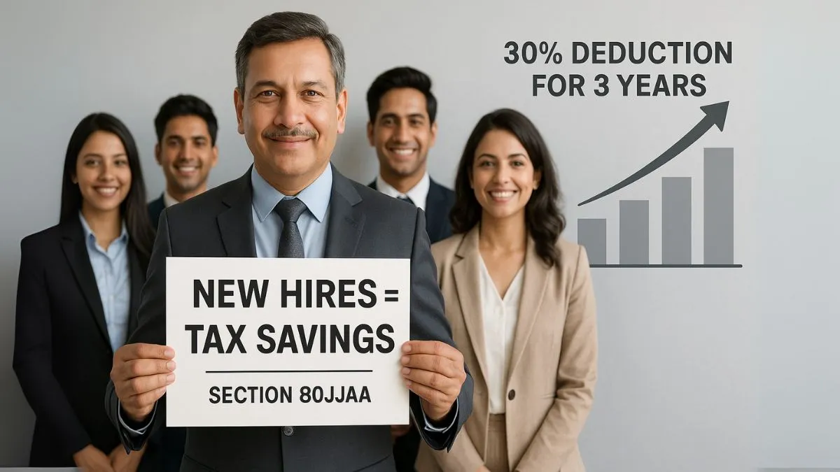 Section 80JJAA of Income Tax Act: Tax Deduction on Employment of New ...
