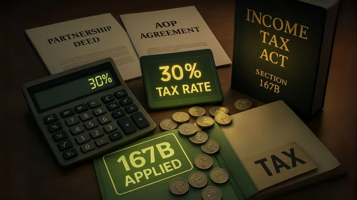 Section 167B: The Tax Rule That Decides Rates for Partnership Firms & AOPs
