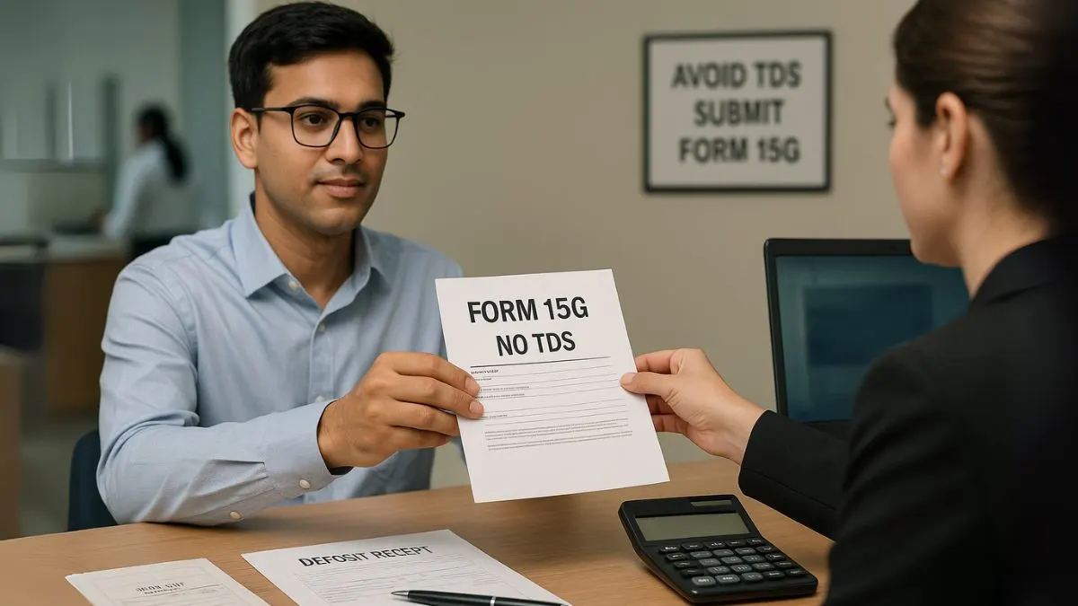 Form 15G: The Smart Way to Stop Banks from Deducting TDS