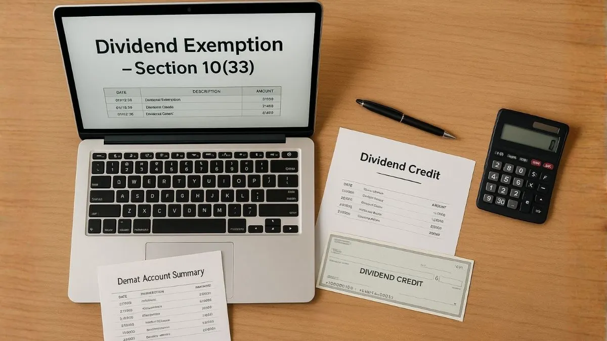 Section 10(33) of Income Tax Act – Dividend Exemption Explained