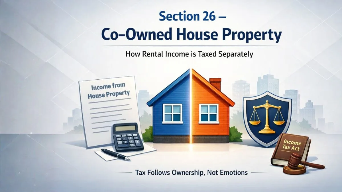 Section 26 of Income Tax Act Explained for Co-Owned Property