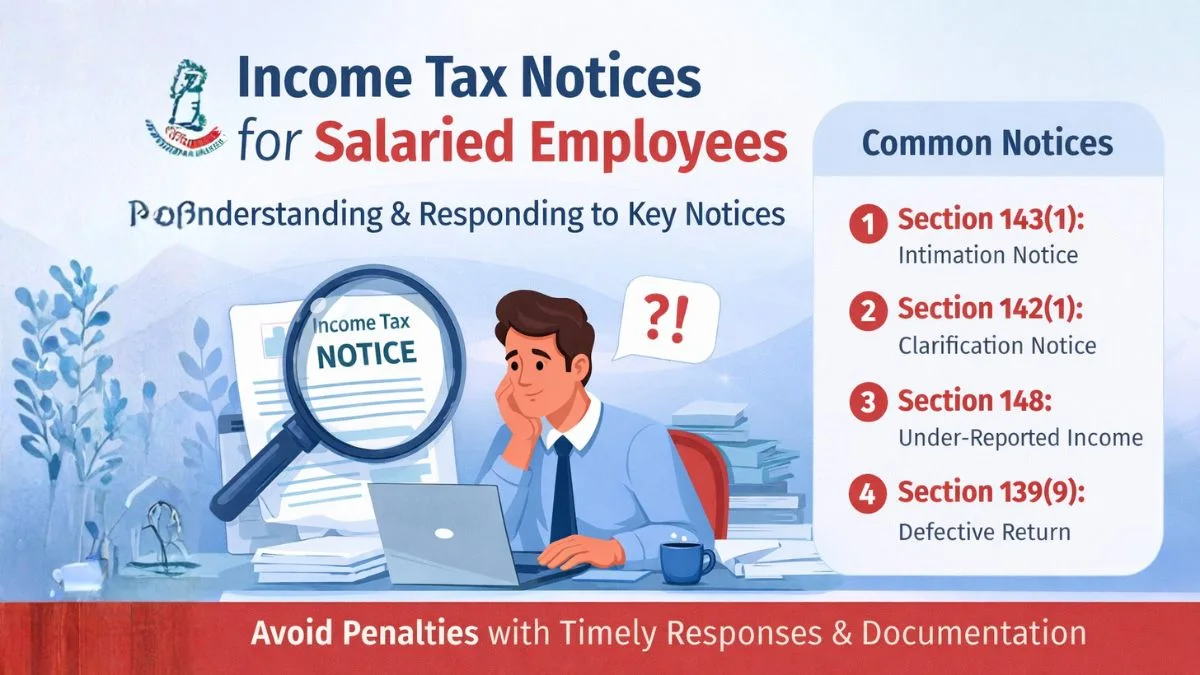 Income Tax Notices for Salaried Employees: Complete Guide