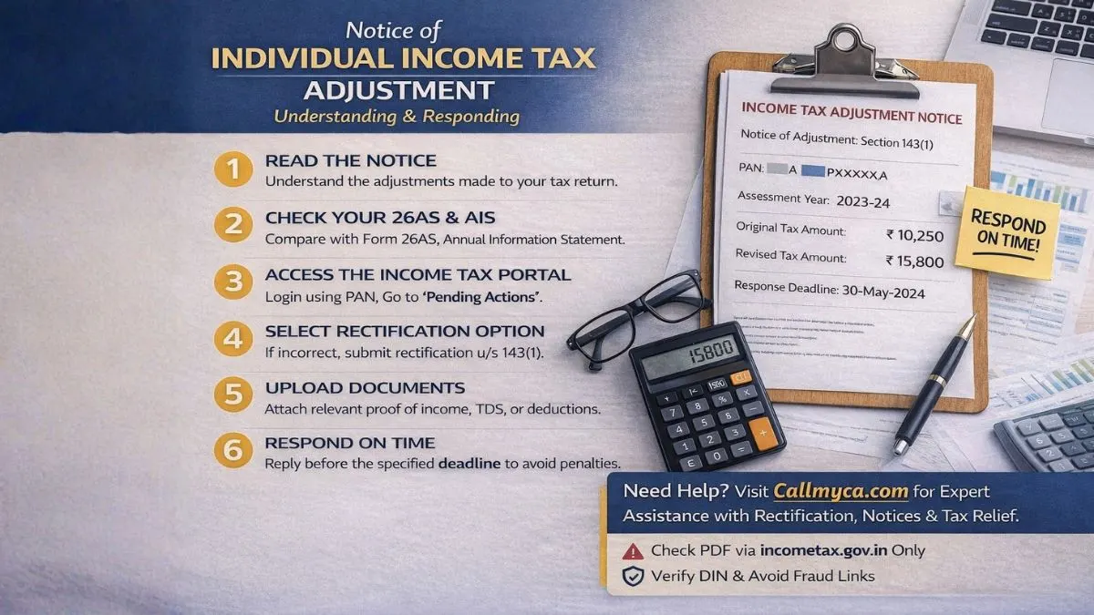 Notice of Individual Income Tax Adjustment: What It Means, How to Fix ...