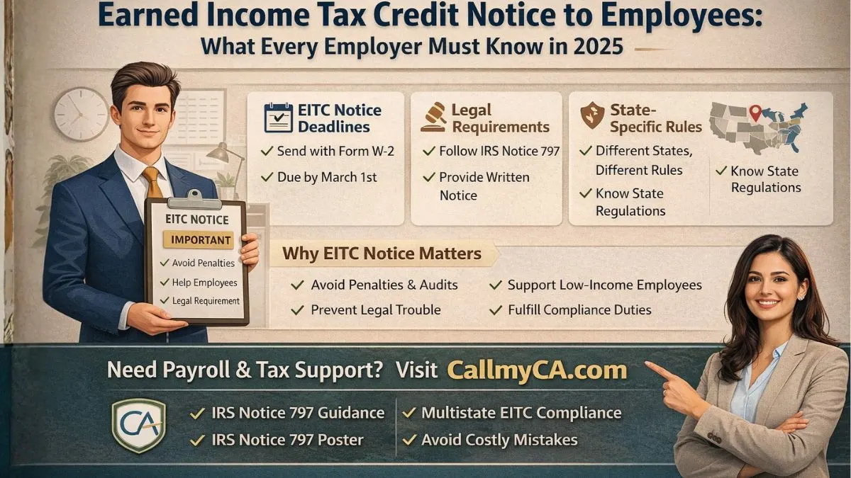 Earned Income Tax Credit Notice to Employees: What Every Employer Must ...