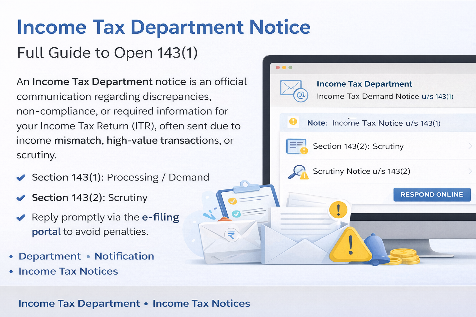 Income Tax Due Notice: What It Means, Latest Notifications & How to ...