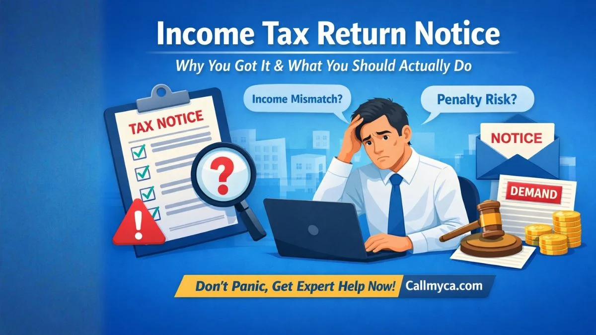 Income Tax Return Notice—Why You Got It & What You Should Actually Do